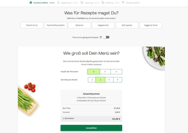HelloFresh-Login: Anmeldung, Registrierung und Passwort vergessen ...